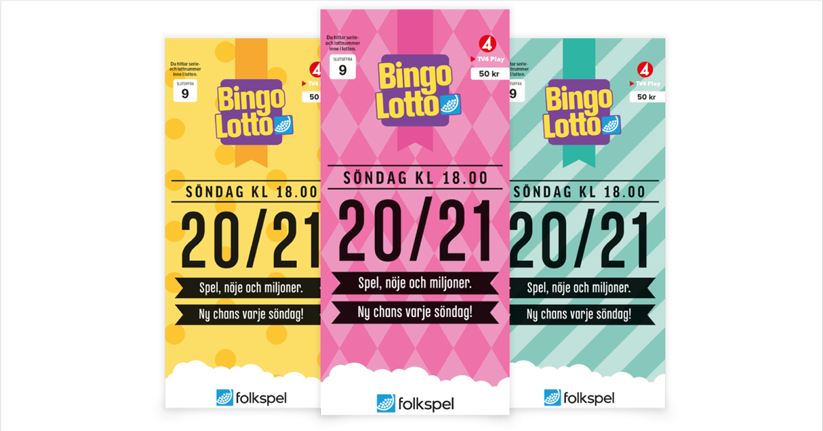 Tjäna pengar med BingoLotto till butik - Folkspel